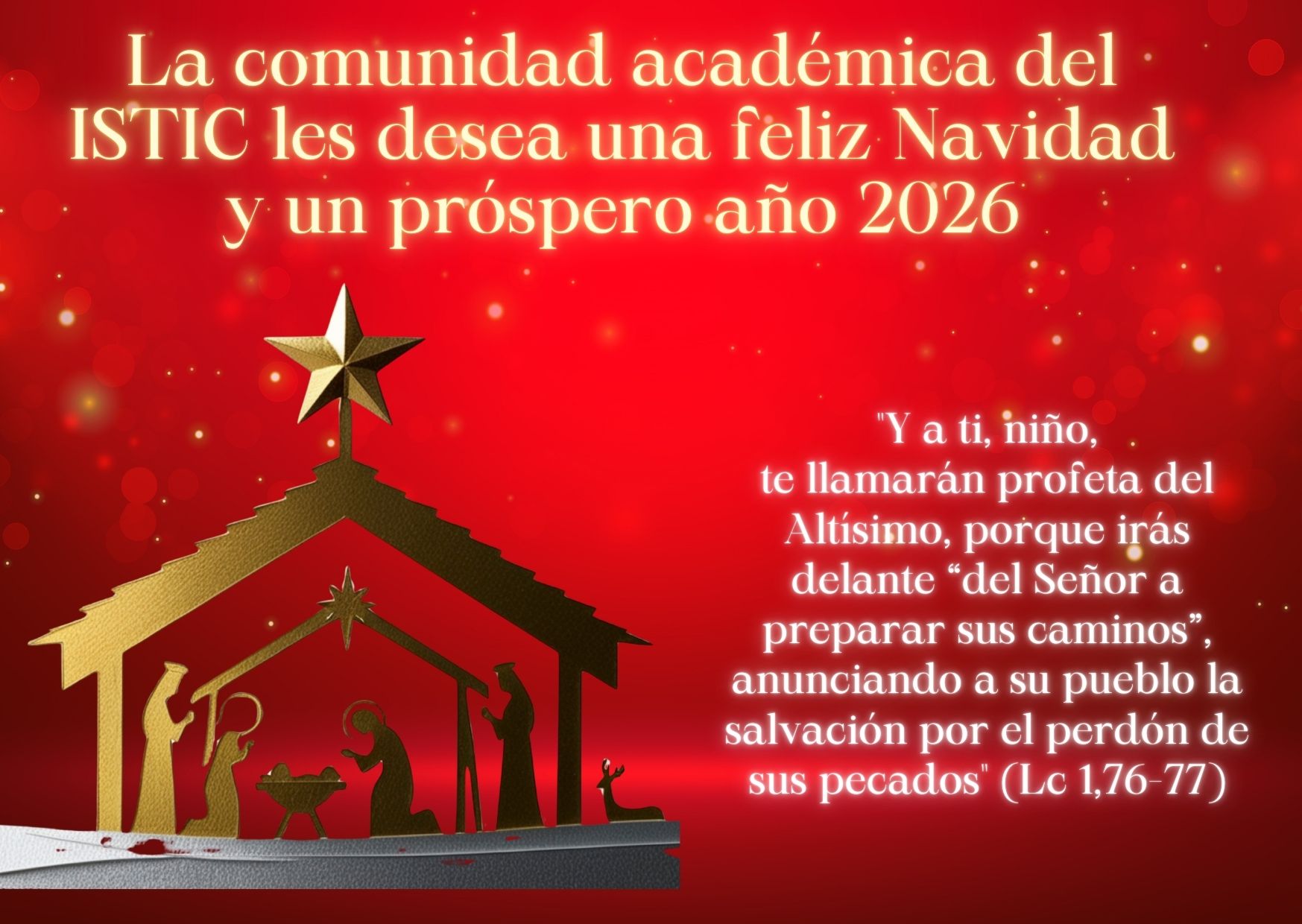 Feliz Navidad 2025 | ISTIC